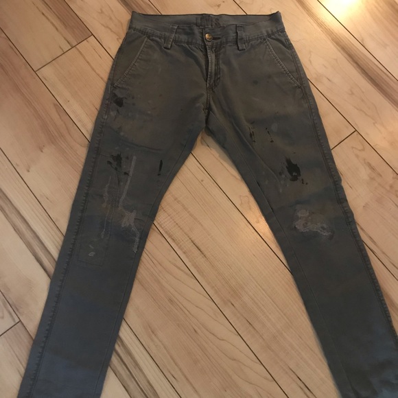 Levi's | Pants & Jumpsuits | Vintage Levis Skinny 51 Distressed Chinos ...